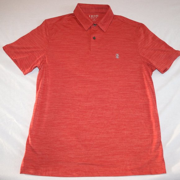 Izod | Shirts | Izod Golf Polo Shirt Men M Red New | Poshmark